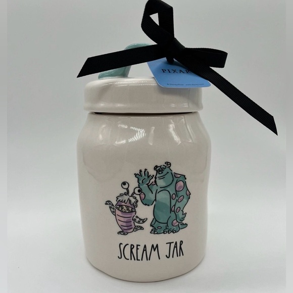 Rae Dunn | Dining | Rae Dunn Monsters Inc The Scream Jar Pixar | Poshmark